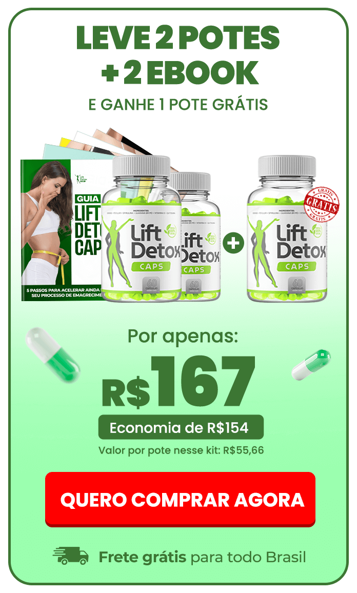 Lift Detox – Comprou, Ganhou! – Site Oficial